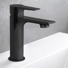 Remer W11USNL-NO By Nameek's Winner Matte Black Single Hole Bathroom ...