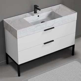 48 Inch Console Sinks - TheBathOutlet