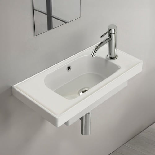 Narrow Bathroom Sinks - TheBathOutlet