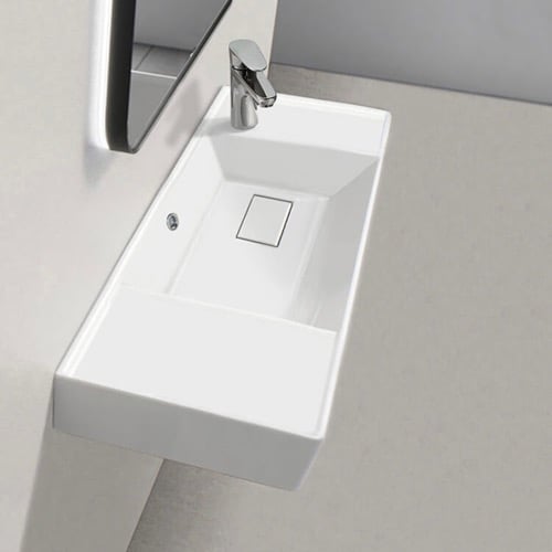 Narrow Bathroom Sinks - TheBathOutlet
