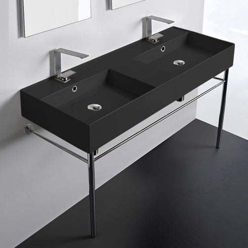 Double Console Sinks - TheBathOutlet