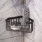 Gedy 2483B-14 By Nameek's Wire Set of Matte Black Corner Shower Baskets ...