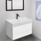 Nameeks SHARP10 By Nameek's Sharp 32" Bathroom Vanity, Floating, Modern ...