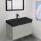 Nameeks SHARP24 By Nameek's Sharp Floating Bathroom Vanity, 32 ...