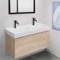 Nameeks SHARP31 By Nameek's Sharp Double Bathroom Vanity, Floating ...