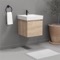 Nameeks SHARP1 By Nameek's Sharp Floating Small Bathroom Vanity, Modern ...