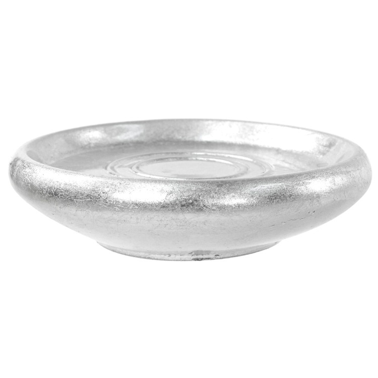 Gedy SO11-73 By Nameek's Solisia Round Silver Finish Soap Dish in ...