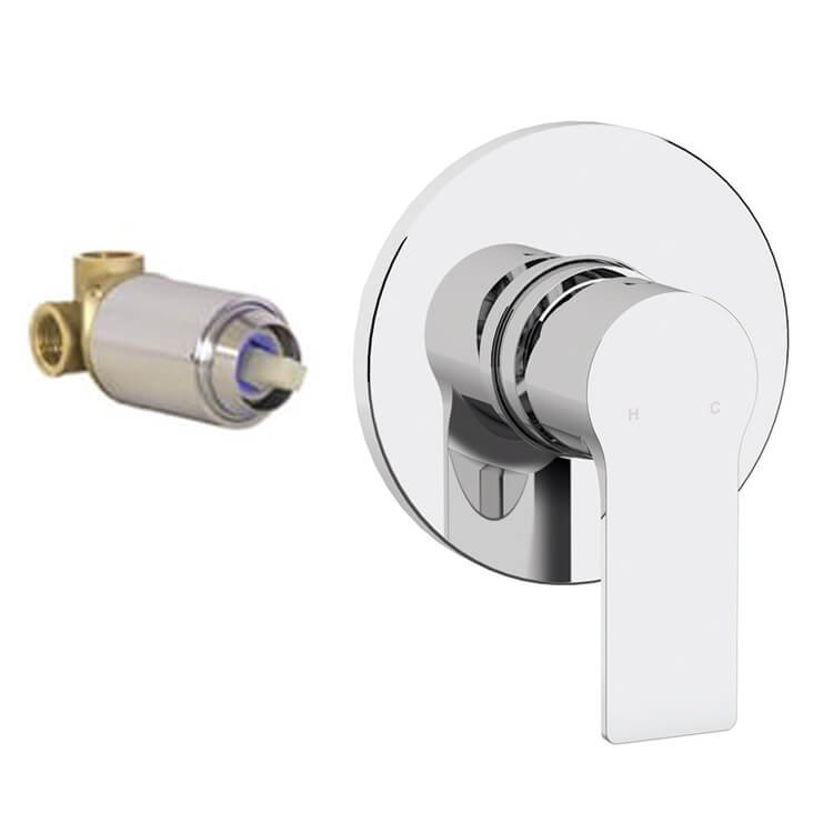 Remer EY30 By Nameek's Energy Built-In Wall Mounted Shower Mixer, Rough ...