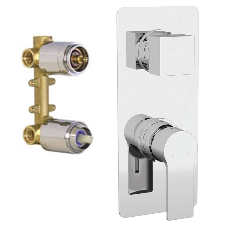 Remer EY92 By Nameek's Energy Contemporary Two Way Shower Diverter ...