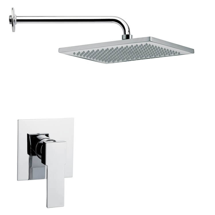 Remer SS1115 By Nameek's Mario Rain Shower Faucet Set - TheBathOutlet