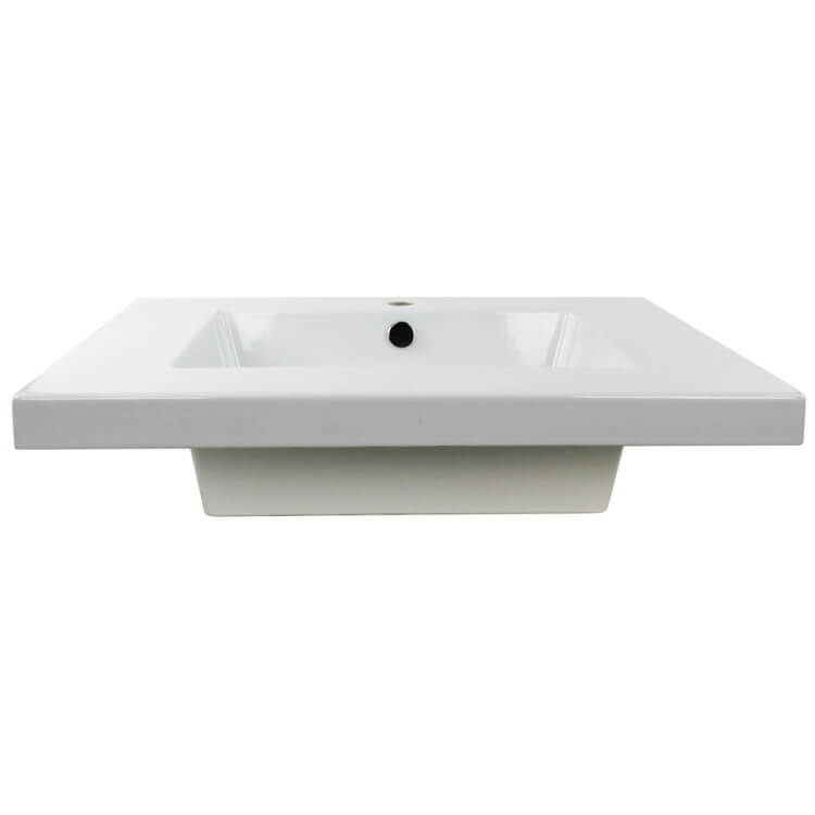 Tecla MAR01011 By Nameek's Mars Rectangular White Ceramic Wall Mounted ...