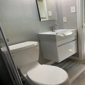 Nameeks MINI8 By Nameek's Mini Small Bathroom Vanity, Floating, Modern ...